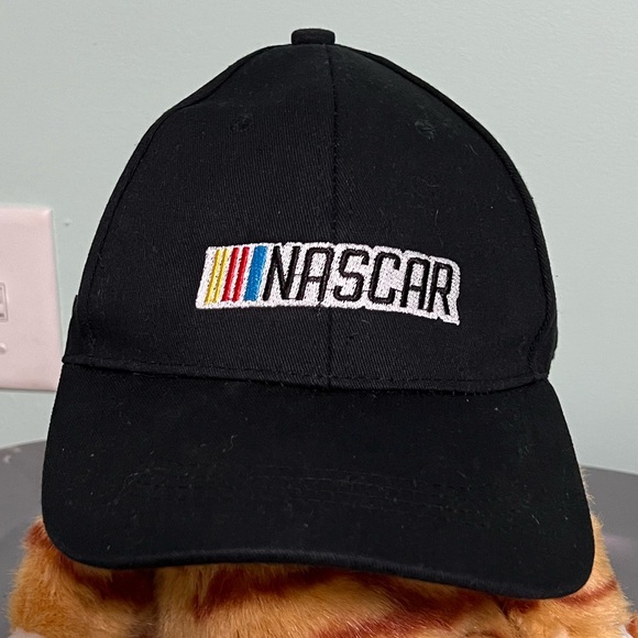 Nascar | Accessories | Nascar Black Cap With Logo | Poshmark